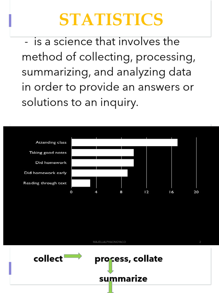 Lesson1- Statistics & Probability | PDF | Random Variable | Probability Distribution
