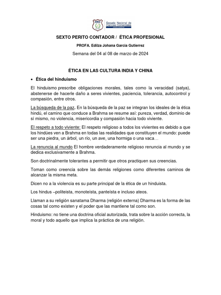 Tica India y China | PDF