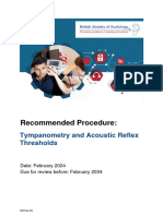 OD104 79 BSA Practice Guidance Acoustics of Sound Field Audiometry ...