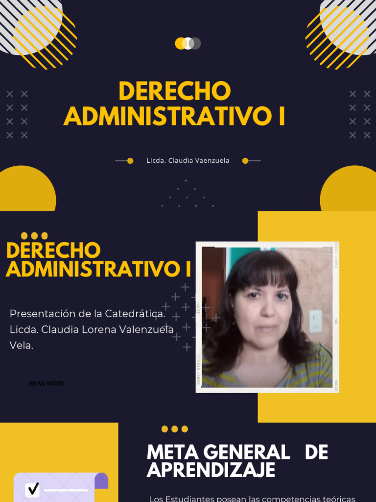 Derecho Administrativo i | PDF | Ley administrativa | Guatemala
