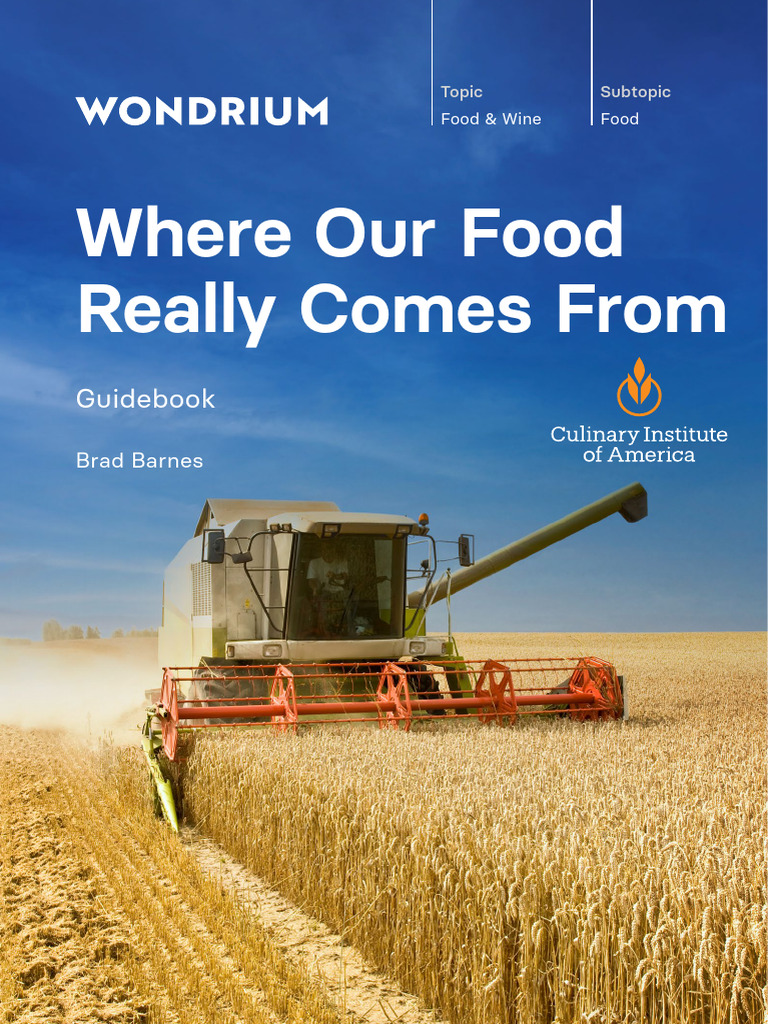 Where Does Our Food Really Comes From | PDF | Food Preservation | Retail