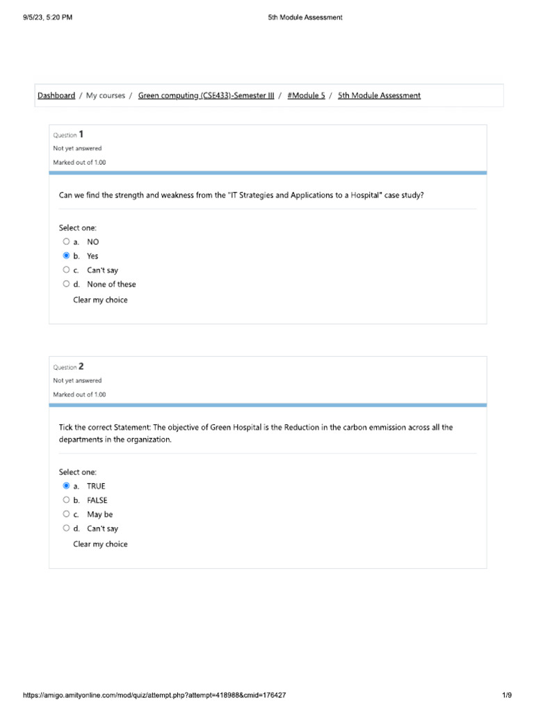 Green Computing Mod-5, Bca Sem-3 | PDF