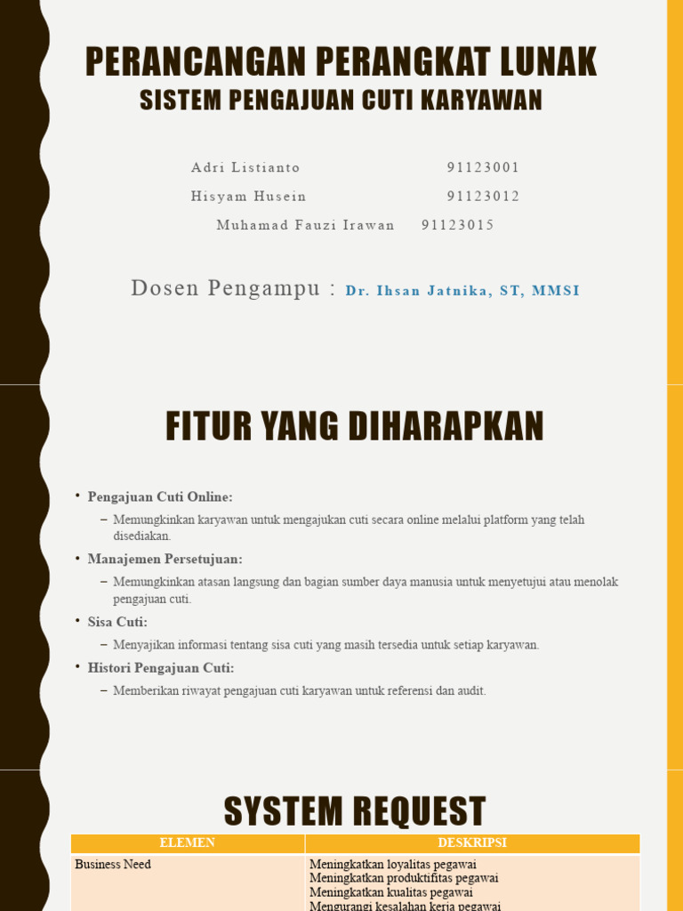 Perancangan Perangkat Lunak Rev2 | PDF | Karier & Perkembangan | Bisnis