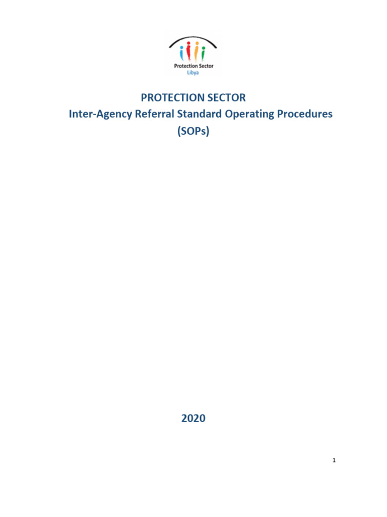 Interagency Referral Standard Operating Procedures | PDF | Internally ...