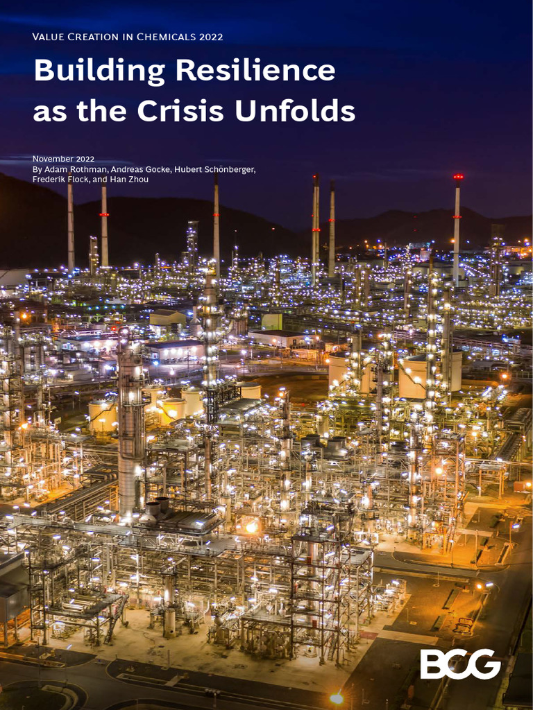 Bcg Building Resilience As The Crisis Unfolds Nov 2022 Pdf Dividend