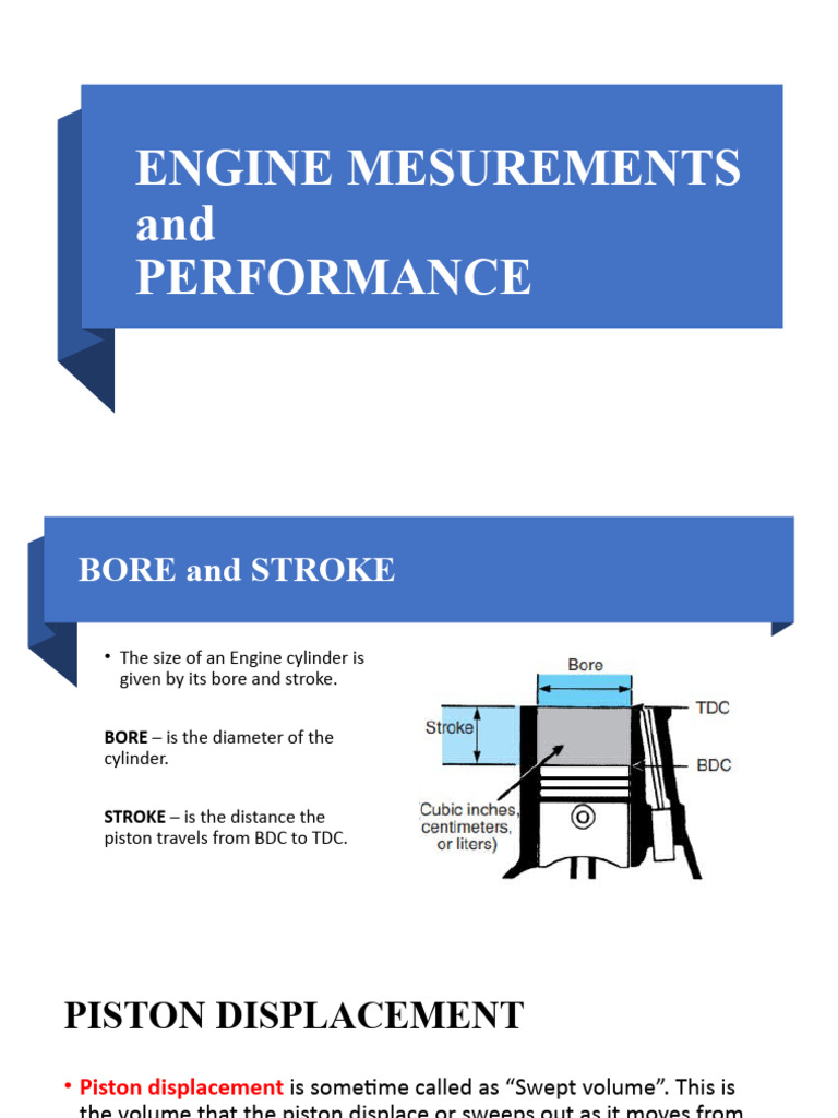 4, Engine Mesurements and Performance | PDF | Engines | Diesel Engine
