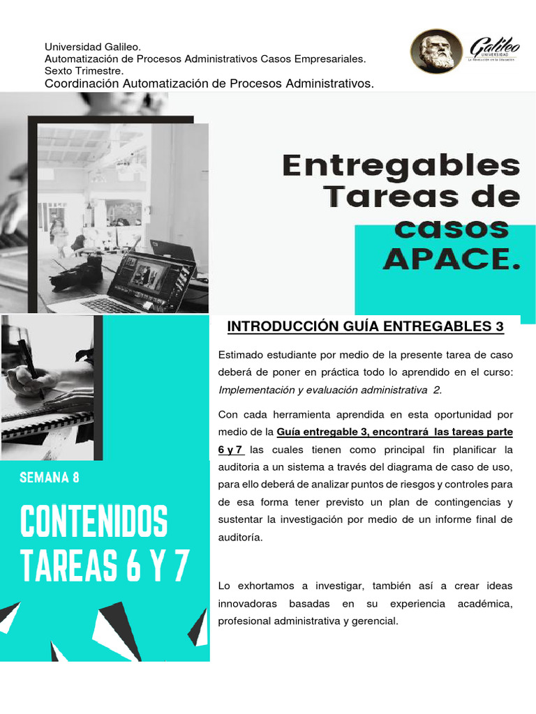 Entregable 3 Tareas 6 7 Edicin 2022 | PDF | Auditoría