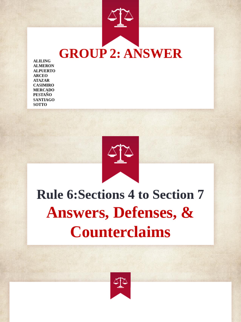 CivPro G2 PPT Draft3 | PDF | Lawsuit | Estoppel