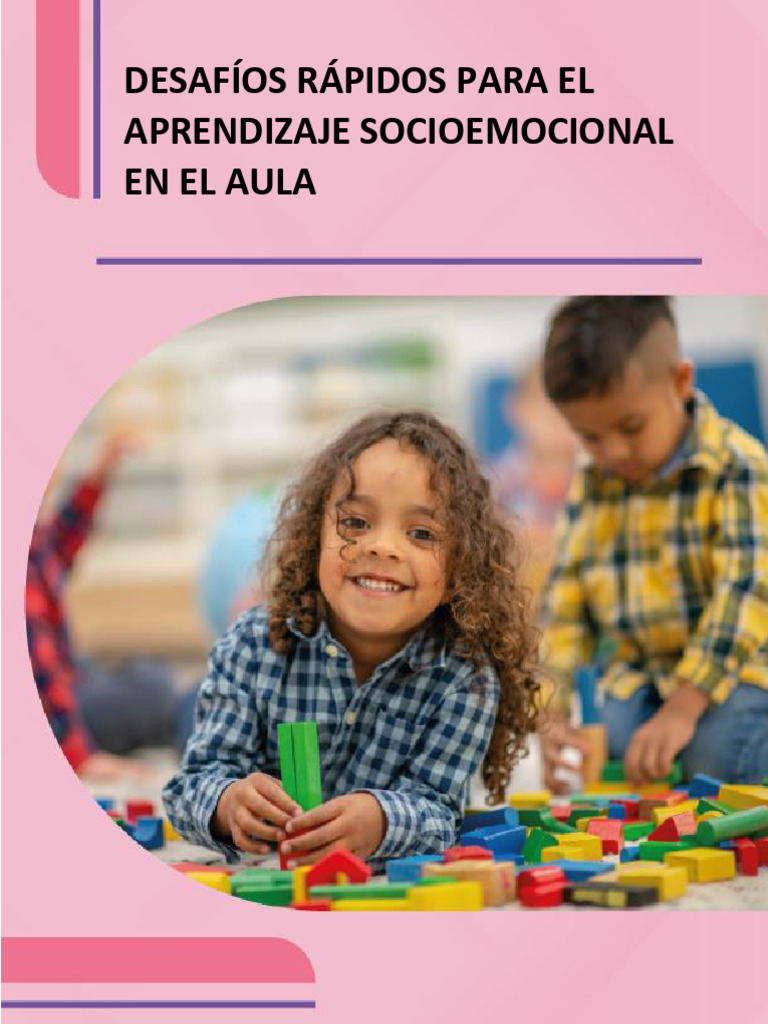 Desafios para El Aprendizaje Socioemocional en El Aula 1 | PDF | Salud ...