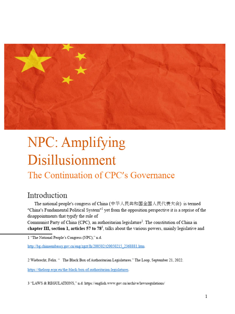 NPC Notes | PDF | Justice | Crime & Violence