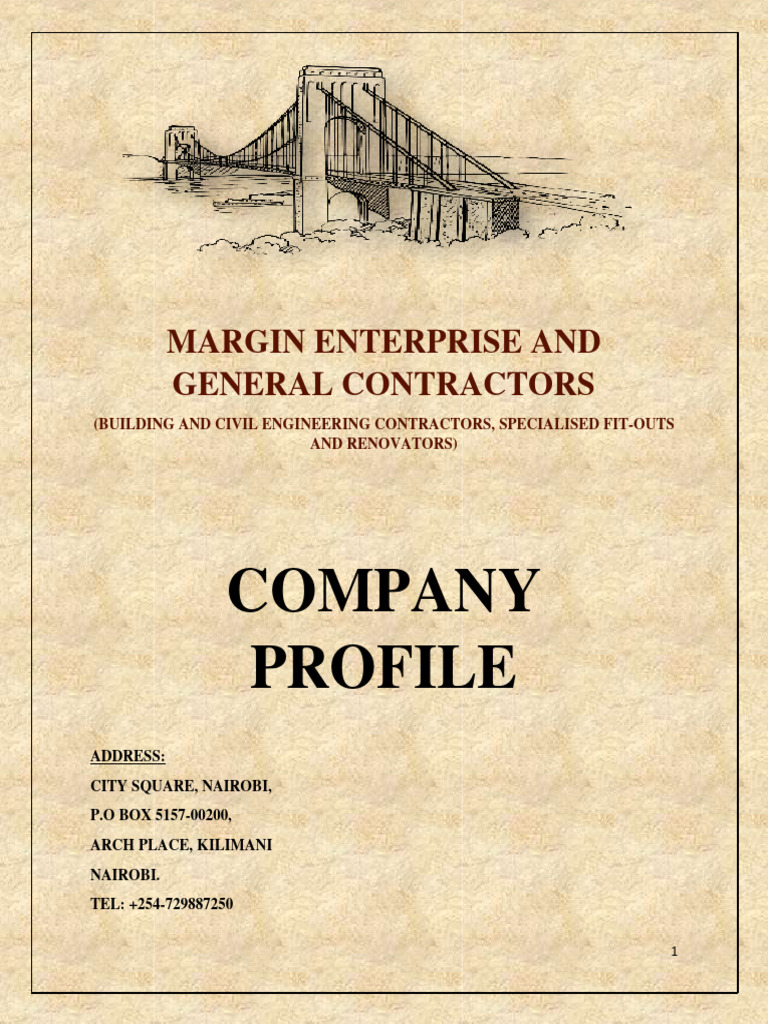 ABRIDGE COMPANY PROFILE | PDF | Engineering | Carpentry