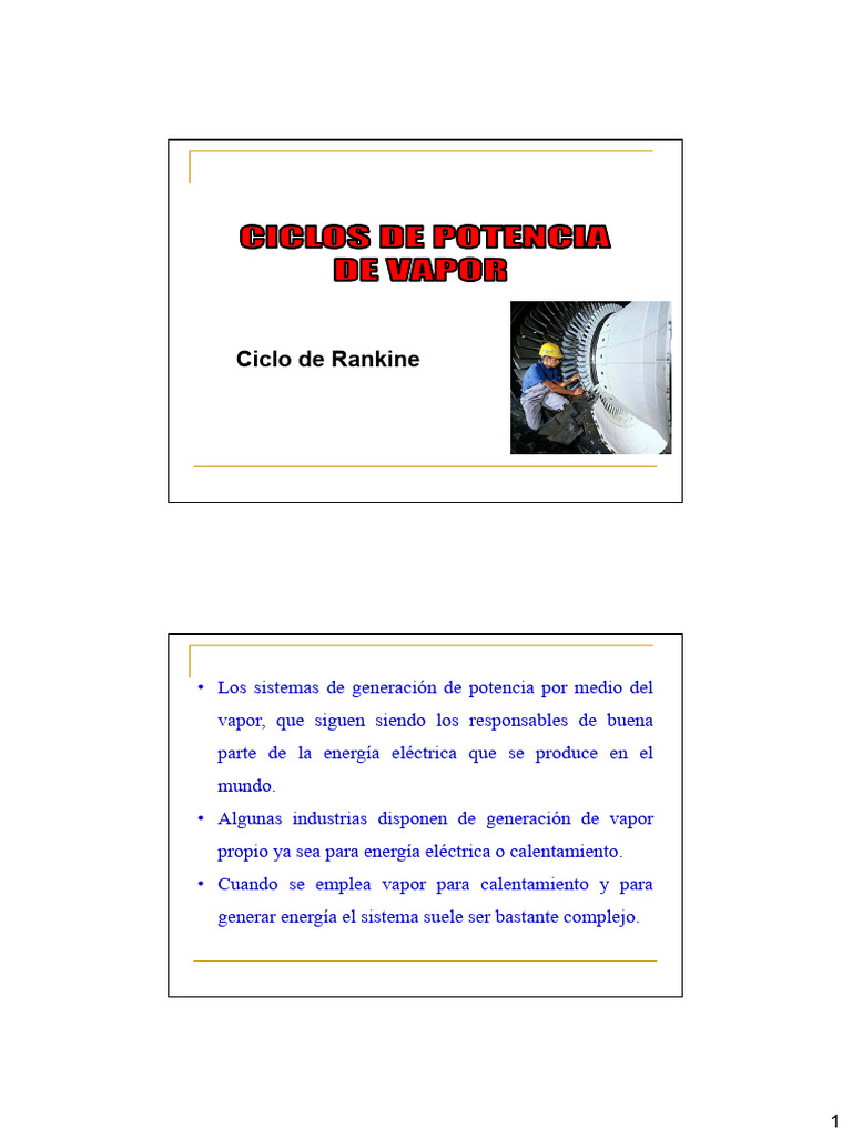 Cap 5 Ciclos de Potencia de Vapor | PDF | Vapor | Caldera