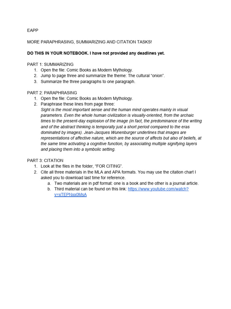 EAPP INSTRUCTIONS (Click First!) | PDF