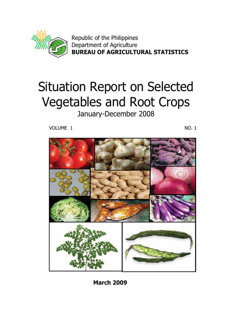 PHL BAS CRPS 2008 v2 Rep7 | PDF | Vegetables | Sweet Potato