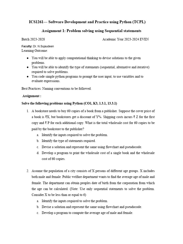 Ex 2 Pdf Python Programming Language Computer Programming