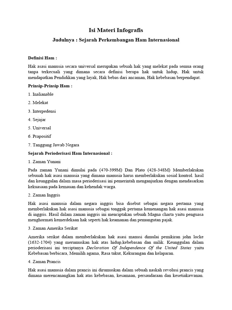 Isi Materi Infografis | PDF