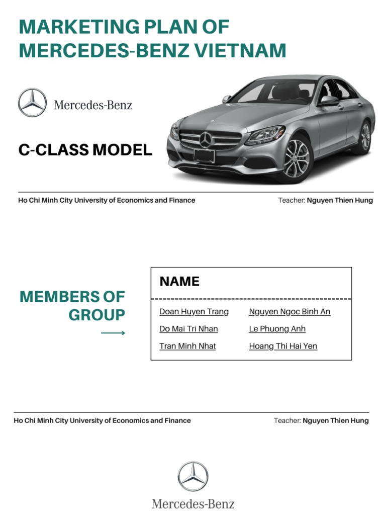 Final Exam - Marketing Management - A05E - Group 7 | PDF | Mercedes ...