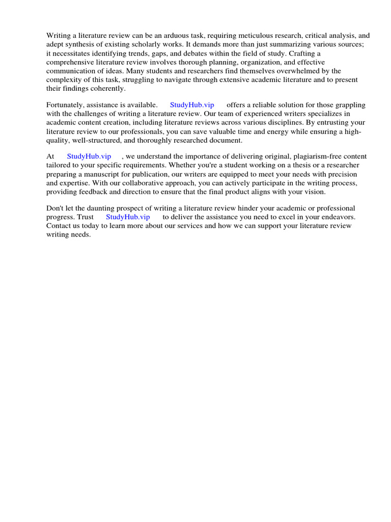 Literature Review Tutorial | PDF | Science | Methodology