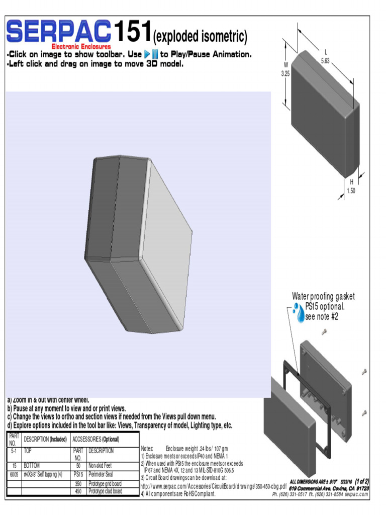 Exploded Isometric | PDF