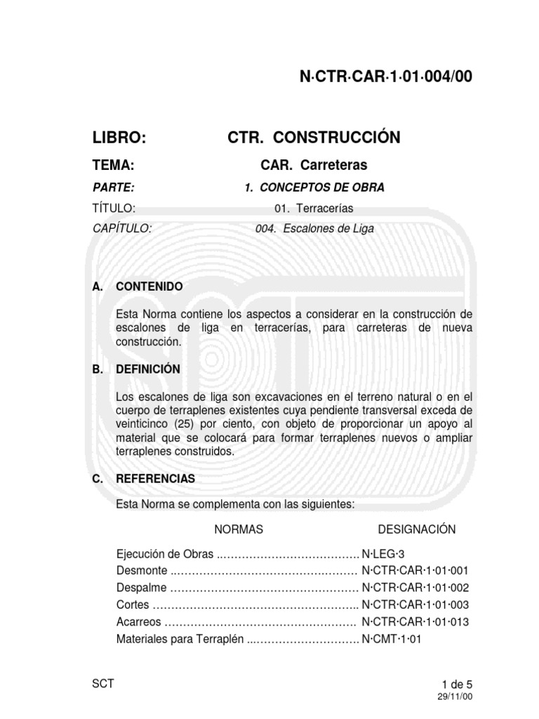 N CTR Car 1 01 004 00 | PDF