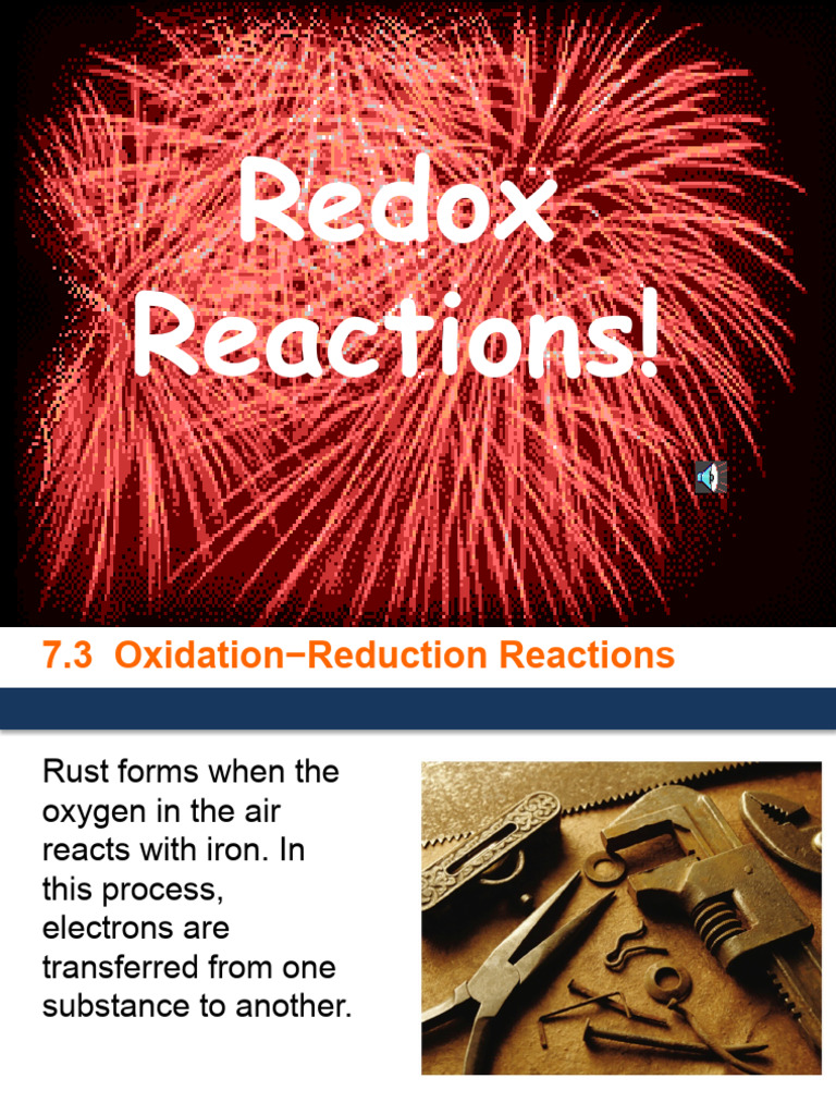 Oxidation_Reduction_Reactions | PDF | Redox | Chemical Reactions