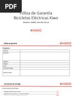 Instructivo de Armado Bici Eléctrica Kiwo Actualizado | PDF | Tornillo | Bienes manufacturados