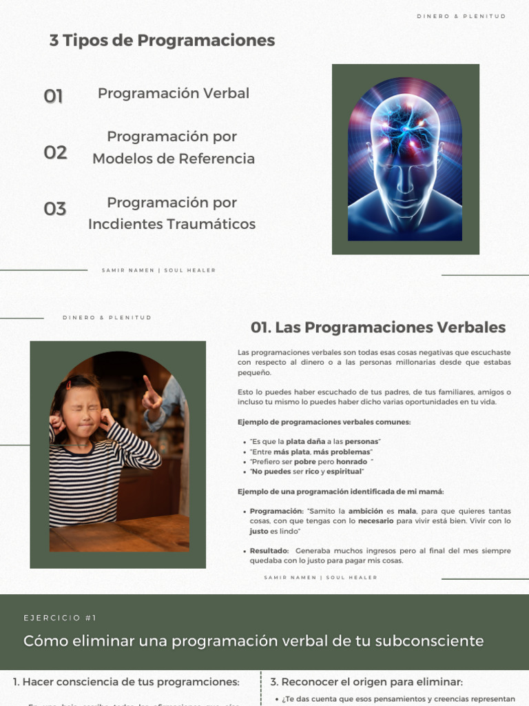 Las Programaciones Verbales | PDF | Felicidad