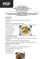 Pagkaing Pinoy | PDF