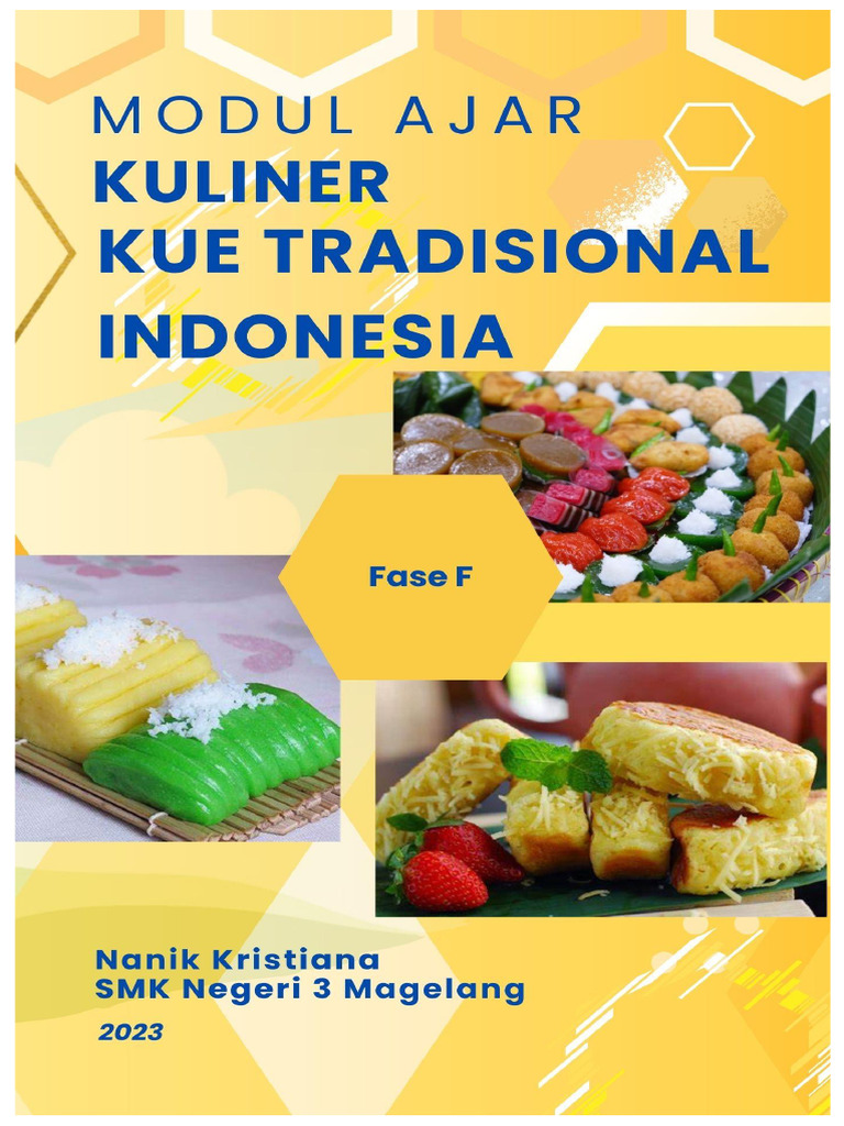 MA Kue Tradisional Indonesia | PDF