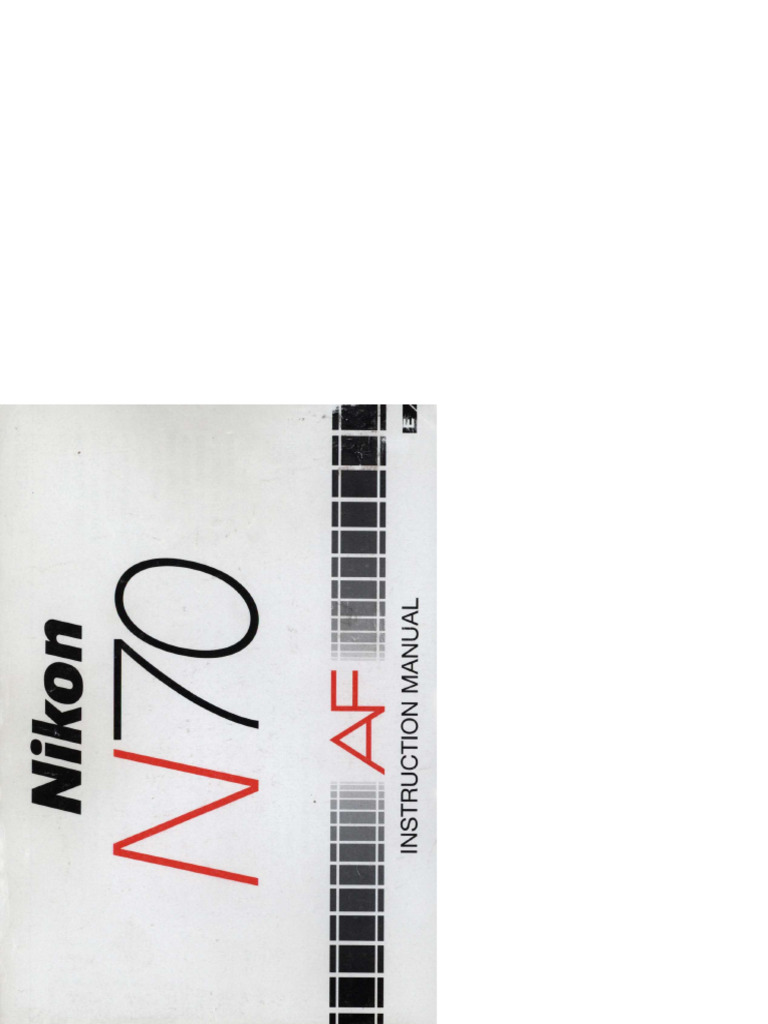 Nikon F70 | PDF
