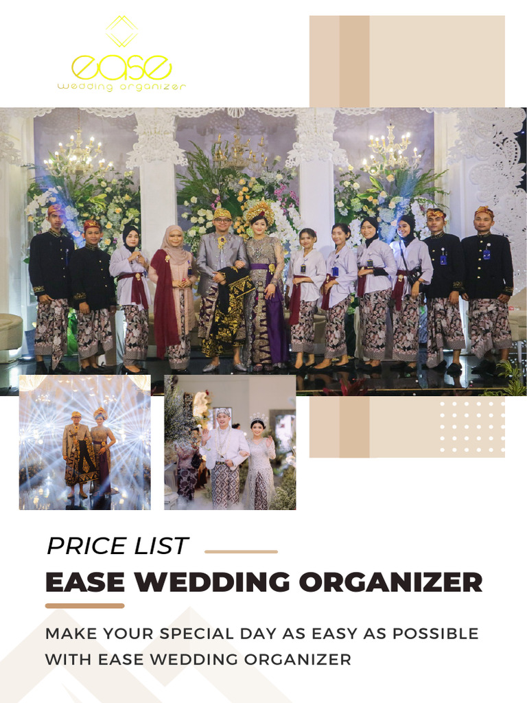 Proposal EASE Wedding Organizer | PDF