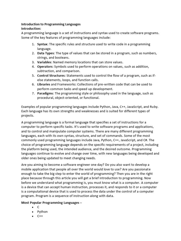 Programming Lecture Download Free Pdf Integer Computer Science Computer Programming 2552