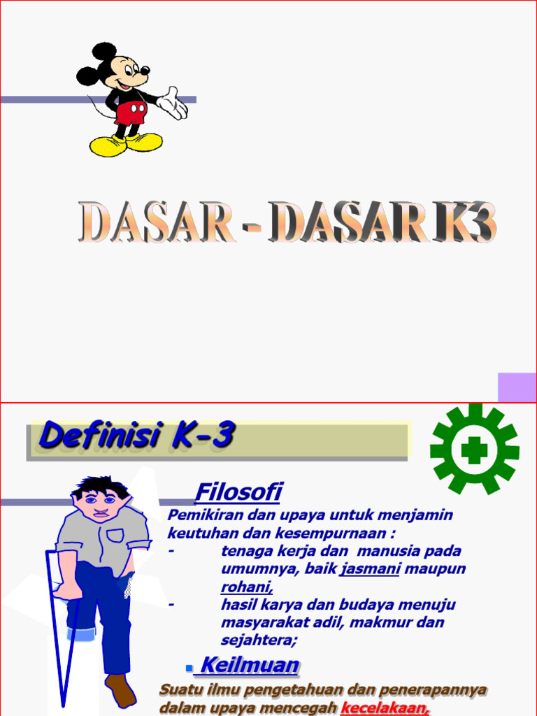 DASAR-DASAR K3 Dan Kesehatan Kerja Giat 1 | Download Free PDF ...