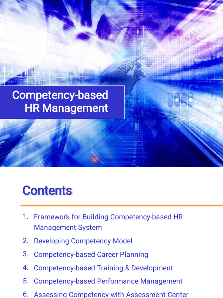 Competency-Based HR Management | PDF