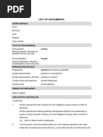UCPR Form 40 Affidavit Template | PDF | Affidavit | Identity Document