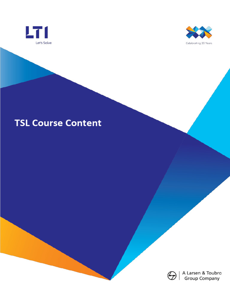 TSL - Course Content - Testing | PDF | Software Testing | Class ...