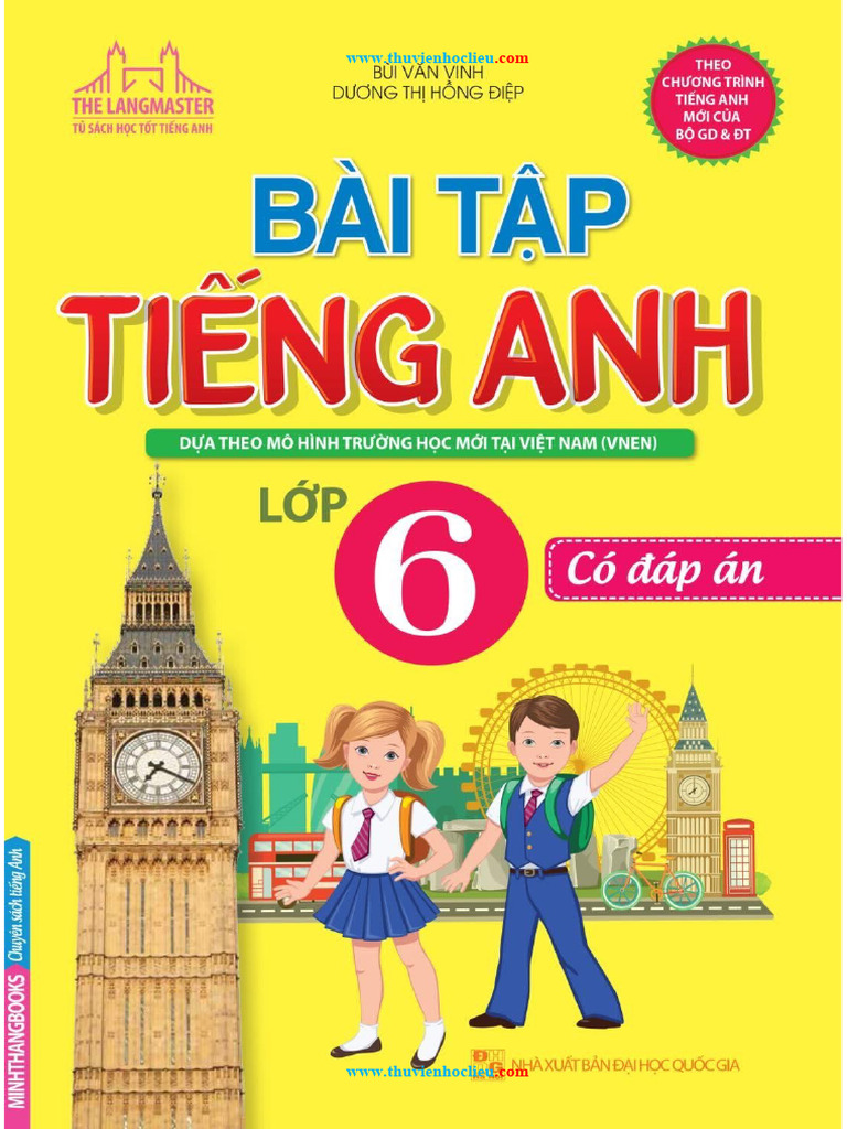 Bai Tap Tieng Anh 6 Bui Van Vinh | PDF