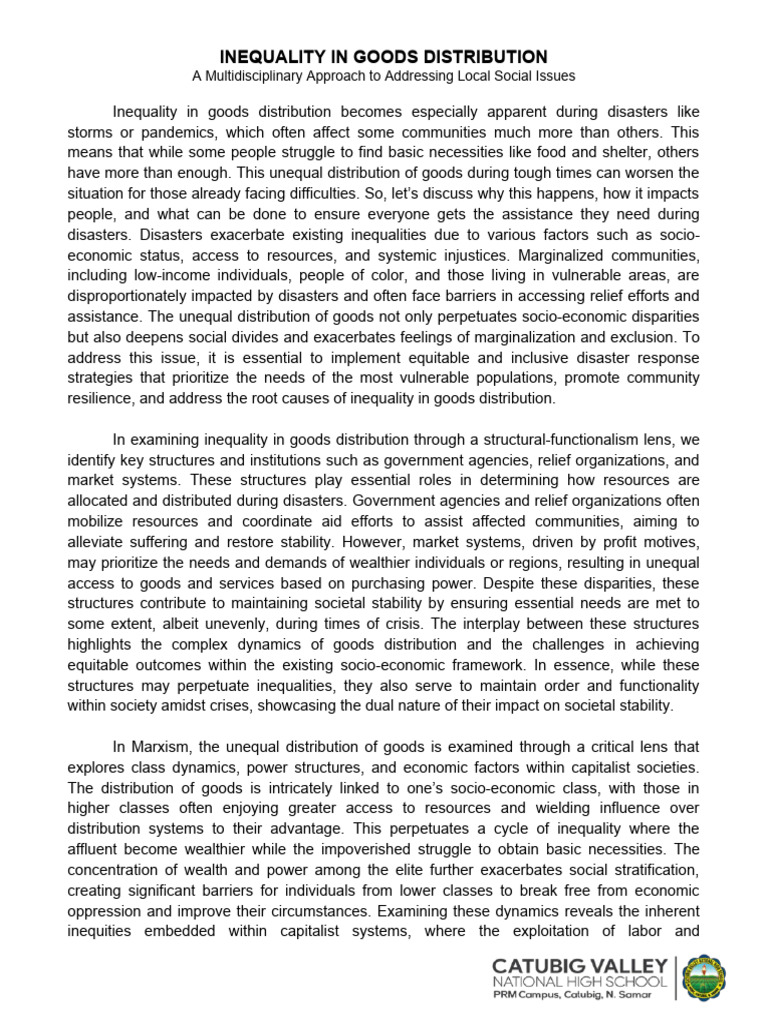 Diss Pt1 Format | PDF | Poverty & Homelessness | Discrimination & Race Relations