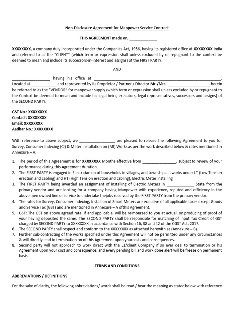 Smart Meter Draft Agreement | PDF | Insurance | Audit