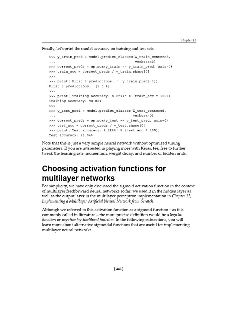 DL Unit1 2 | PDF | Artificial Neural Network | Logistic Function