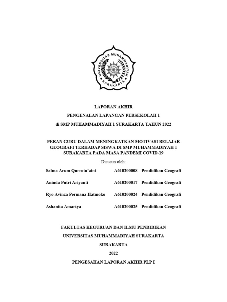 Artikel Kelompok PLP-1 - Revisi Pembahasan | PDF