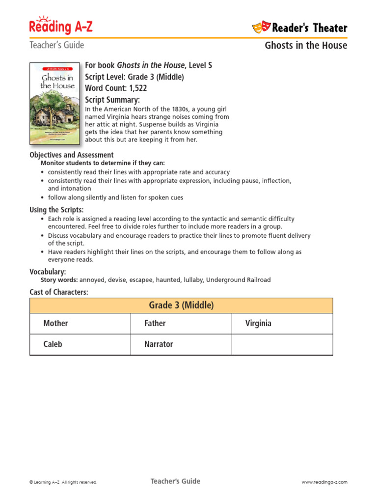 RT Ghosts in The House | PDF | Mystery, Thriller & Crime Fiction | Poetry