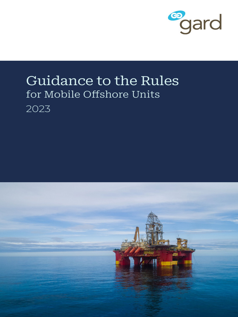 Gard Guidance for Mobile Offshore Units | PDF | Insurance | Civil Law ...