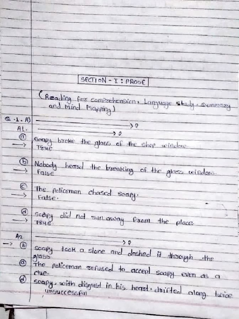 Class 12th English Notes | PDF