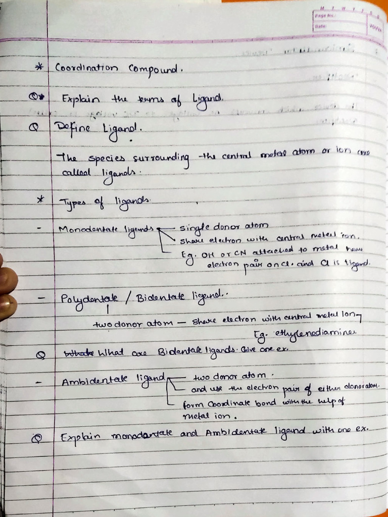 Class 12th Notes | PDF