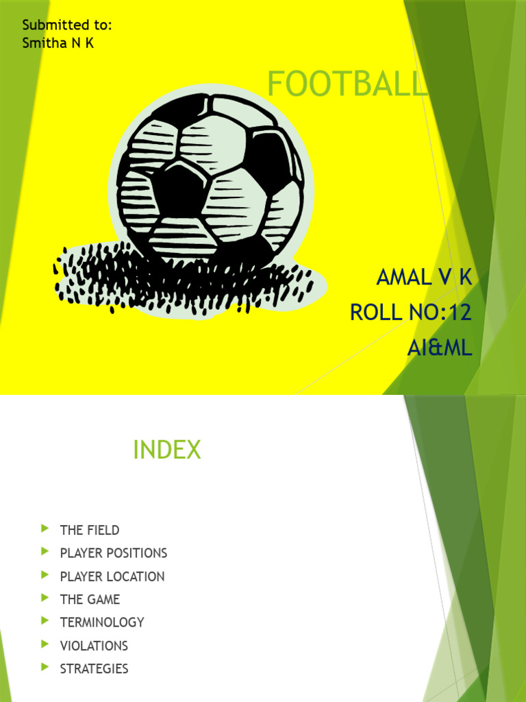 Powerpoint | PDF | Sport Variants | Football Codes