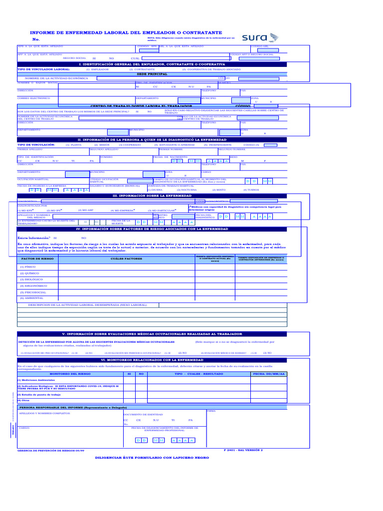 Formato Furel | PDF | Diagnostico medico