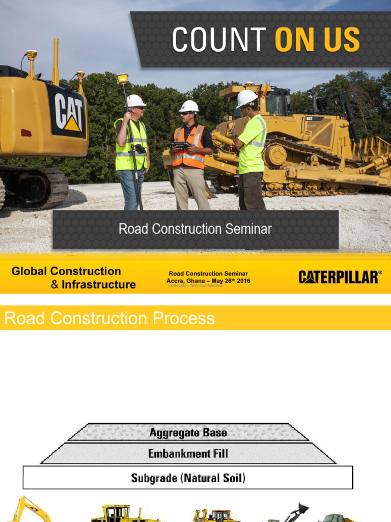 Road Construction Presentation | PDF | Loader (Equipment ...