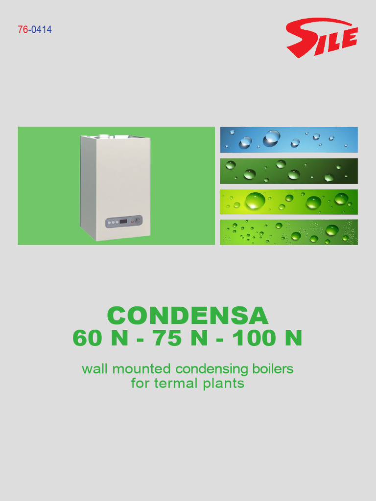 Condensa 60-75-100 | PDF | Combustion | Boiler