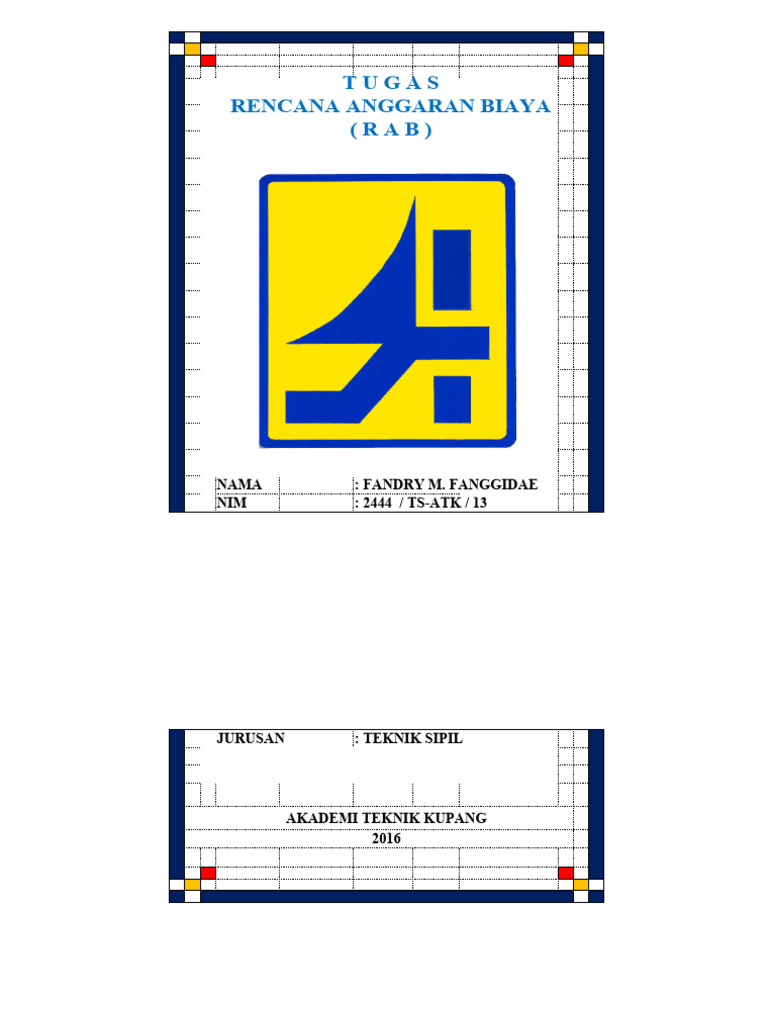Contoh Rab Rumah 2 Lt Pdf